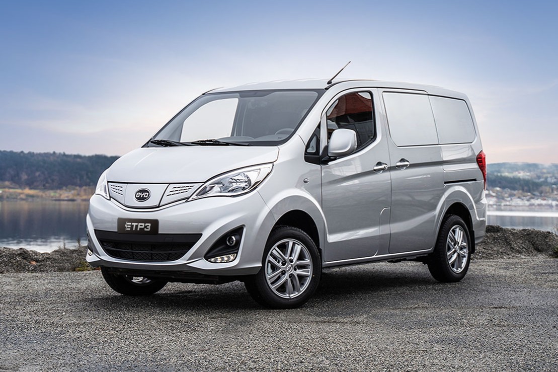 A BYD-t nem lehetett megverni az elektromos furgonok piacán sem ...